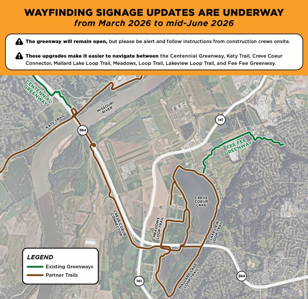 Fee Fee Greenway: Aquaport to Creve Coeur Park - Great Rivers Greenway