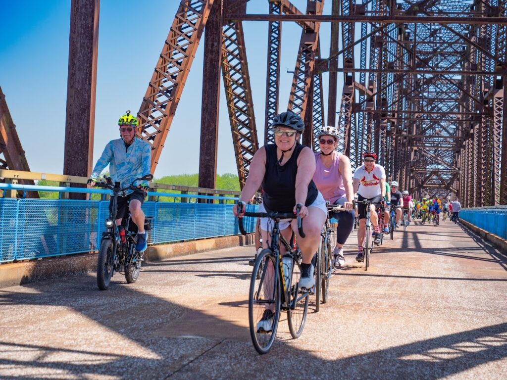 Trailnet 2024 Bridge Birthday Bash Bike Ride - Great Rivers Greenway