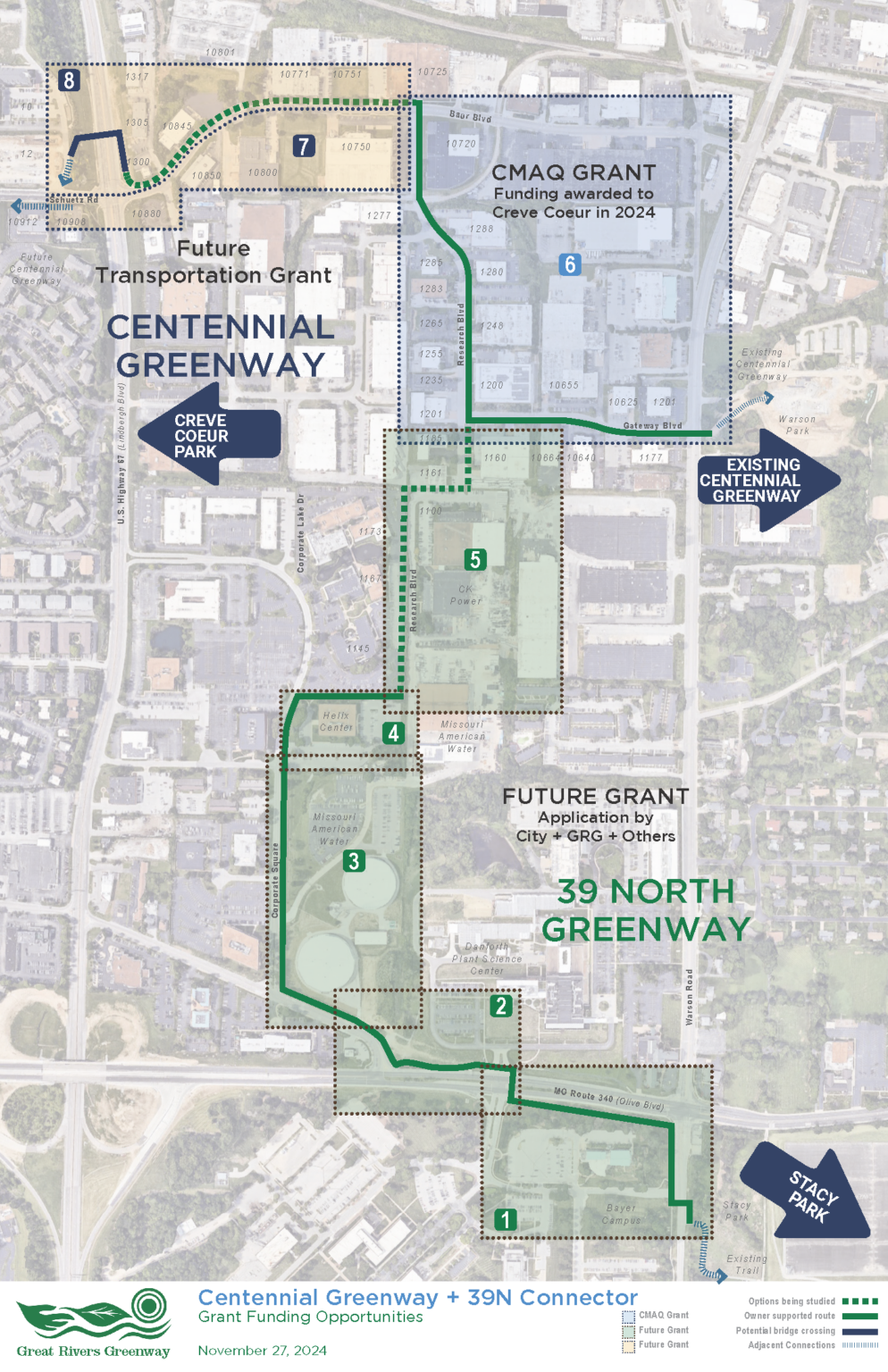 Centennial Greenway and 39 North Greenway - Great Rivers Greenway