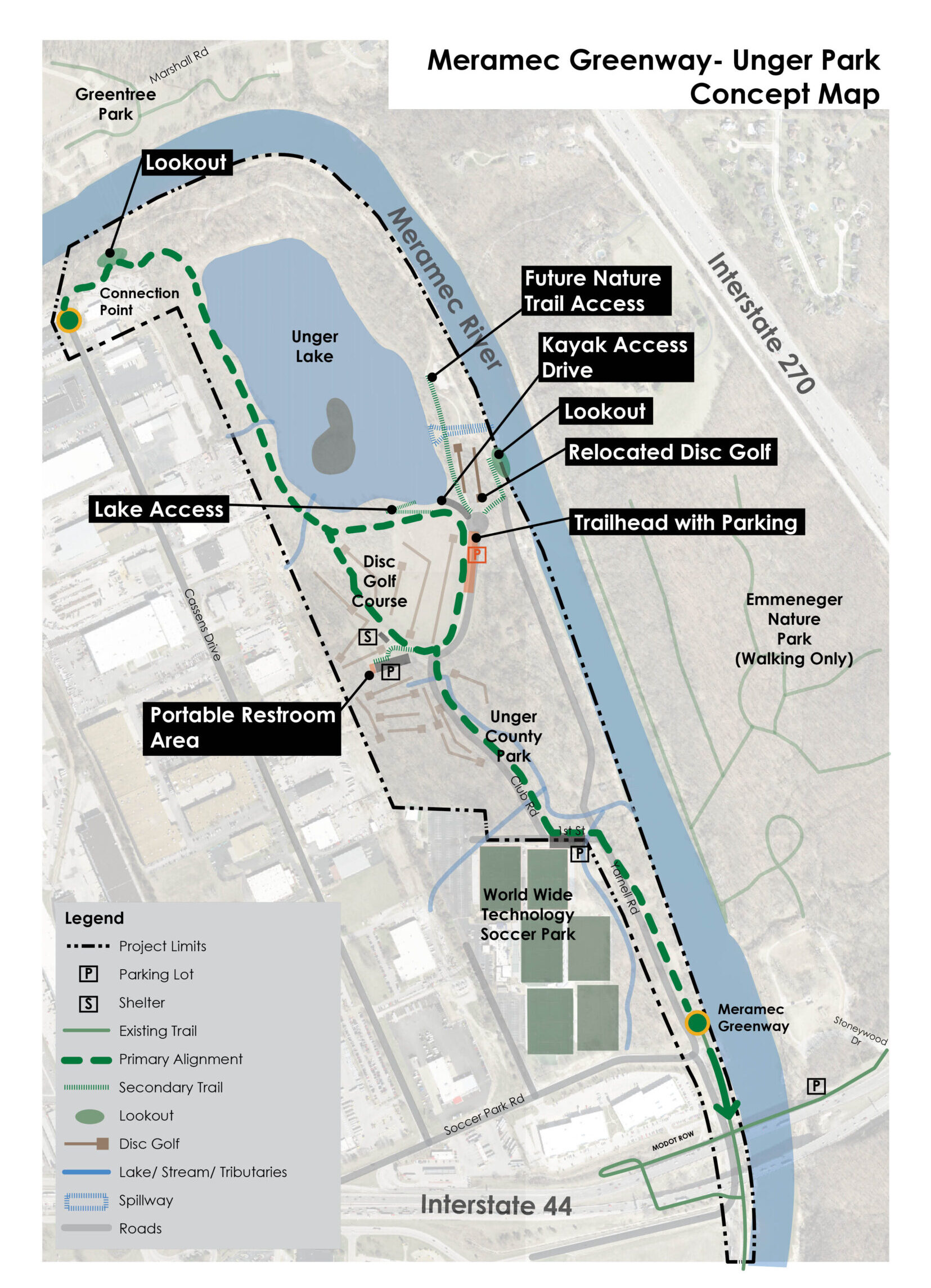 Meramec Greenway: Unger Park - Great Rivers Greenway